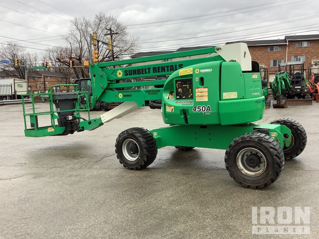 2014 JLG 450A 4WD Diesel Articulating Boom Lift in Irwin, Pennsylvania ...