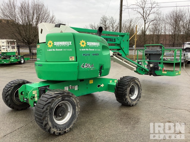 2014 JLG 450A 4WD Diesel Articulating Boom Lift in Irwin, Pennsylvania ...
