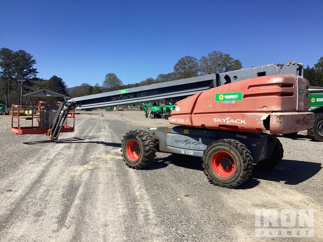 2013 Skyjack SJ66T 4WD Diesel Telescopic Boom Lift in ANNISTON, Alabama ...