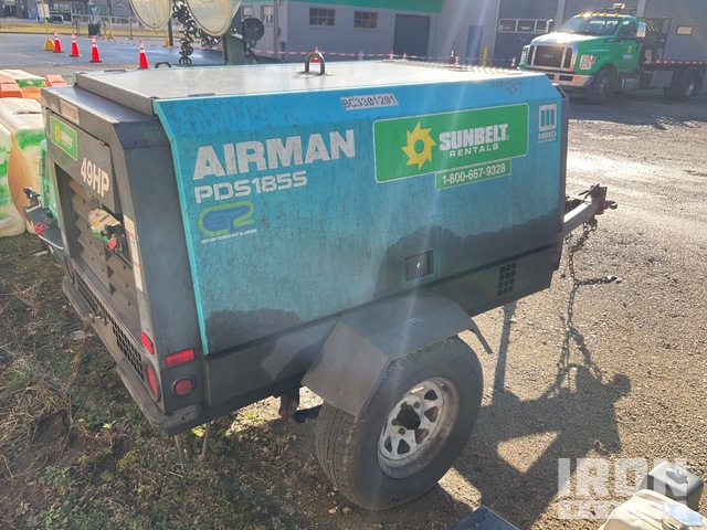 2012 Airman PDS185S Mobile Air Compressor in Middletown, Ohio, United ...