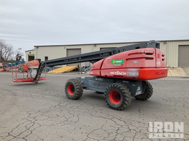 2015 Skyjack SJ66T 4WD Diesel Telescopic Boom Lift in Paulsboro, New ...