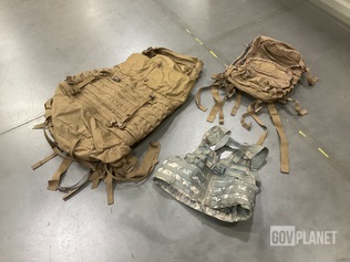 Surplus (9) Load Carriers, (6) Field Packs, (14) Assault Packs ...