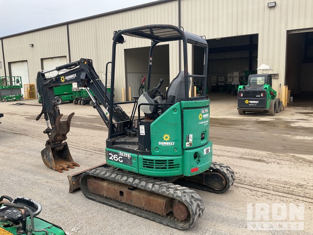 2016 John Deere 26G Mini Excavator in Clarksville, Indiana, United ...