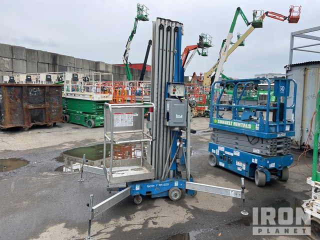 2014 Genie AWP-40S Vertical Mast Lift in Maspeth, New York, United ...