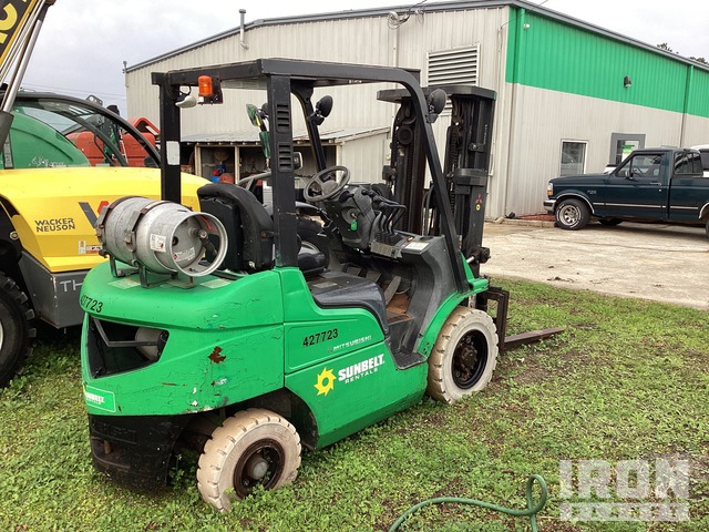 2012 Mitsubishi FG25N Pneumatic Tire Forklift in Brunswick, Georgia ...