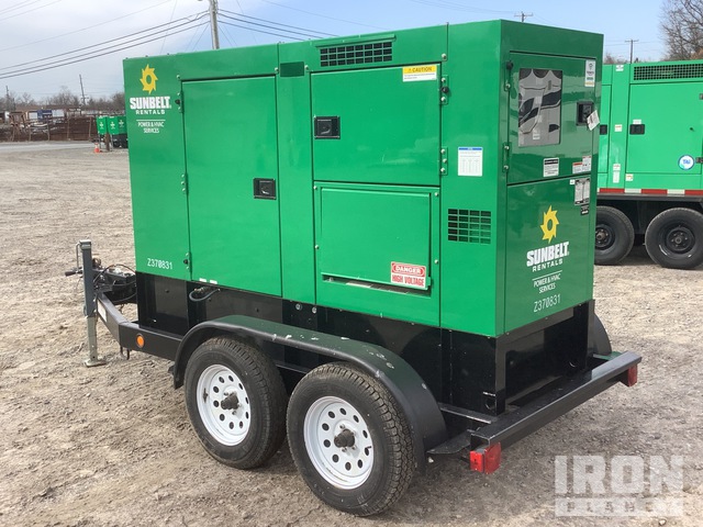 2011 Multiquip DCA-70USI2 70 kVA Mobile Generator Set in Carneys Point ...
