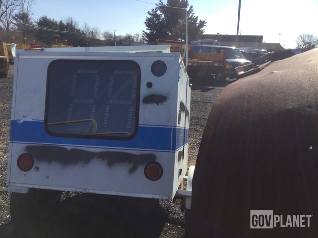 Surplus 1998 Kustom Signals Radar Speed Trailer in Yaphank, New York ...