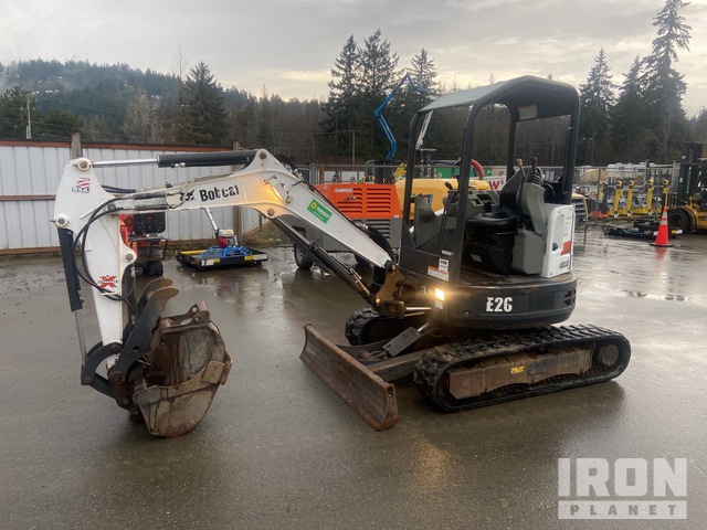 2017 Bobcat E26 Mini Excavator