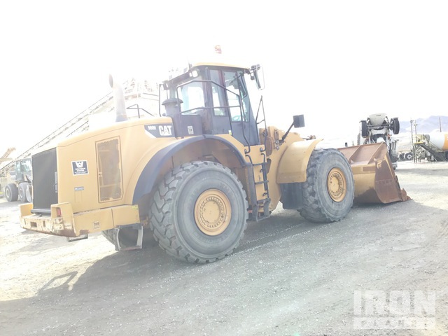 2008 Cat 980H Wheel Loader in Sloan, Nevada, United States (IronPlanet ...