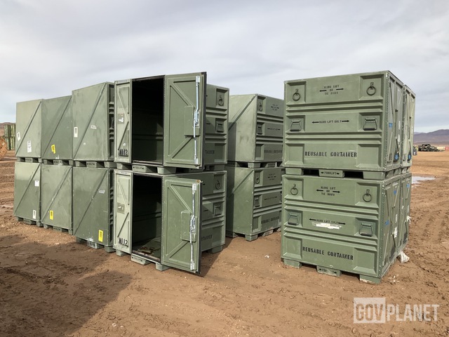 Surplus (20) Plastics Research 102440-101 Pallet Containers in Yermo ...