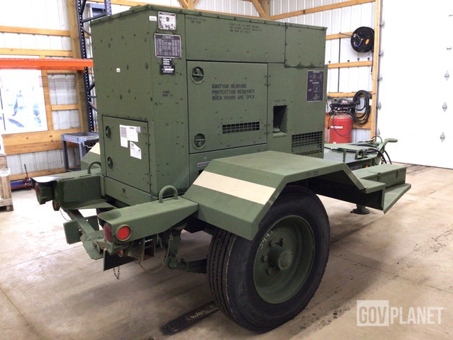 Surplus 1994 Libby MEP-804A 15kW Generator Set in Capac, Michigan ...