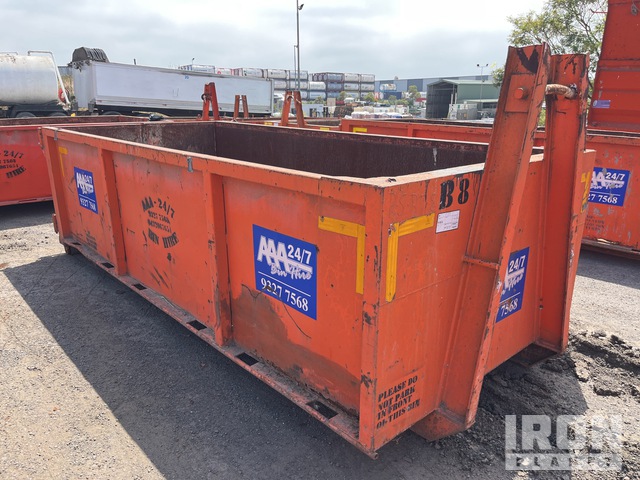 8 m3 Hook Bin in Brooklyn, Victoria, Australia (Asia-Pacific Item #8719521)