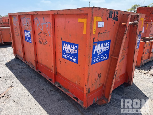 12 m3 Hook Bin in Brooklyn, Victoria, Australia (IronPlanet Item #8719617)