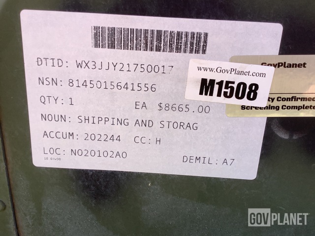 Surplus Helicopter Blade Storage Container in Kapolei, Hawaii, United ...