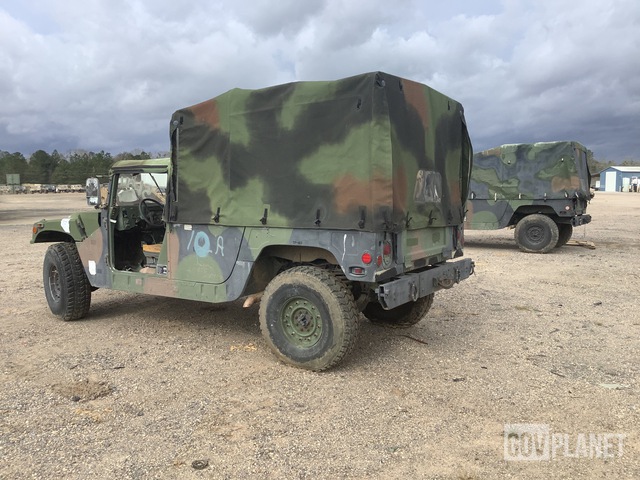 Surplus 2004 AM General M1097A2 HMMWV 2 Door Soft Top w/Truck Body in ...