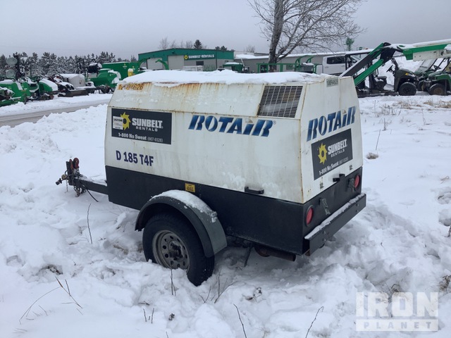 2018 Rotair D185-T4F Mobile Air Compressor in Weston, Wisconsin, United ...