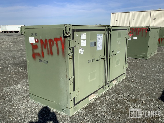 Surplus AAR Mobility Systems ISU 60.5 Storage Container in Butner ...
