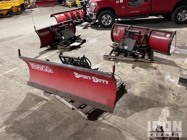 Quantity of (3) Boss Sport-Duty 6 ft Snow Plows in Cedarburg, Wisconsin ...