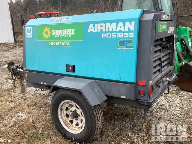 2013 Airman PDS185S-6C2 180 cfm Mobile Air Compressor in Beavercreek ...