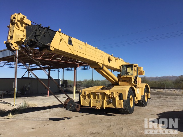 1995 Grove RT-75-S 50 ton 4x4x4 Rough Terrain Crane in Marana, Arizona ...
