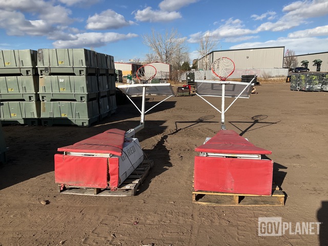 Surplus (2) Gared Micro-Z II Portable Basketball Hoops in Colorado ...