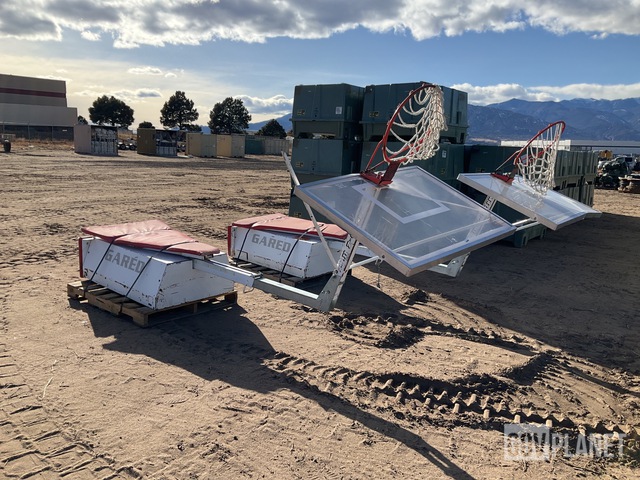 Surplus (2) Gared Micro-Z II Portable Basketball Hoops in Colorado ...