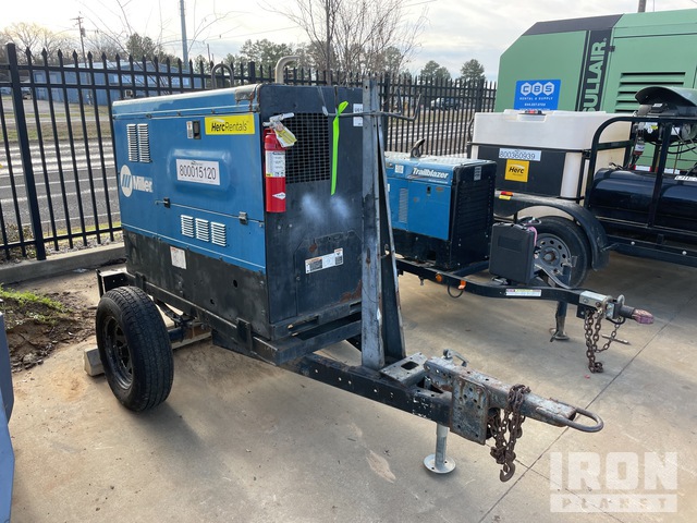 2014 Miller Big Blue 400D 400 A Mobile Multi-Process Engine Driven ...