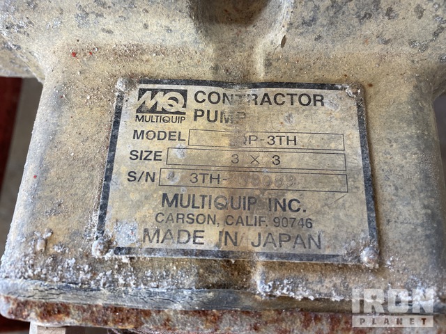 Quantity of (3) 2019 Multiquip QP3TH 3” Water Pumps in Pasadena, Texas ...