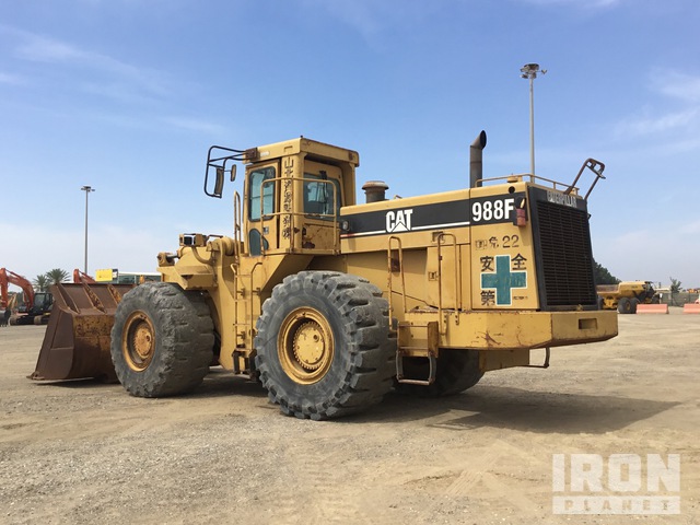 1996 Cat 988F Wheel Loader in Jebel Ali Free Zone, UAE (IronPlanet Item ...