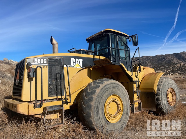 2004 Cat 980G Wheel Loader in Canon City, Colorado, United States ...