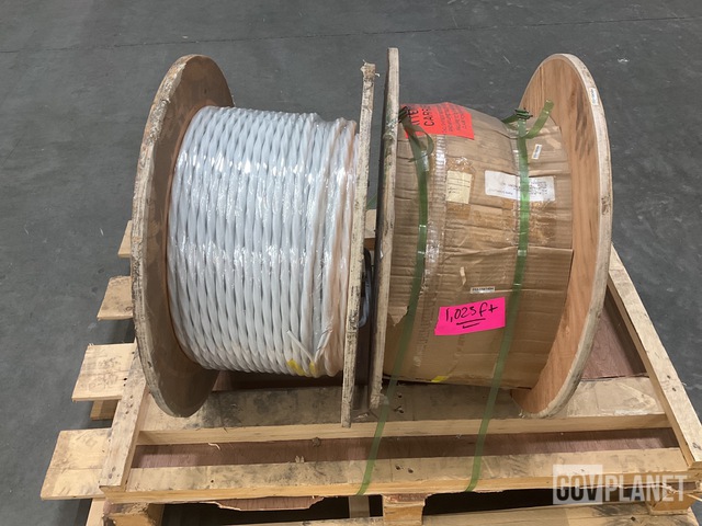 Surplus (1,023') of F&R Sales M27500-8TE3T14 Electrical Power Cable in ...