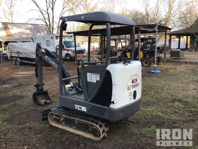 2014 Terex TC16 Mini Excavator in Donaldson, Arkansas, United States ...