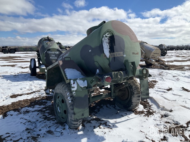 Surplus 1993 Turtle Mountain M149A2 Water Tank Trailer in Doyle ...