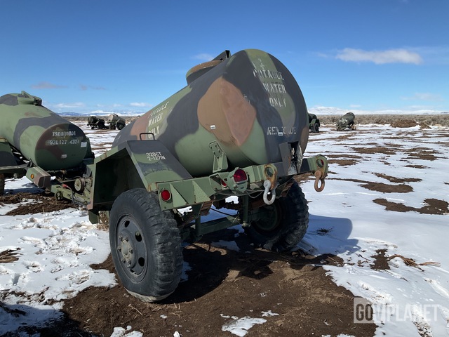 Surplus 1992 Turtle Mountain M149A2 Water Tank Trailer in Doyle ...