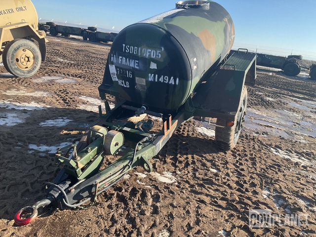 Surplus 2008 US ARMY Tank Automotive Command M149A2 Water Tank Trailer ...