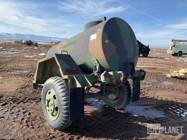 Surplus 1993 Turtle Mountain M149A2 Water Tank Trailer in Doyle ...