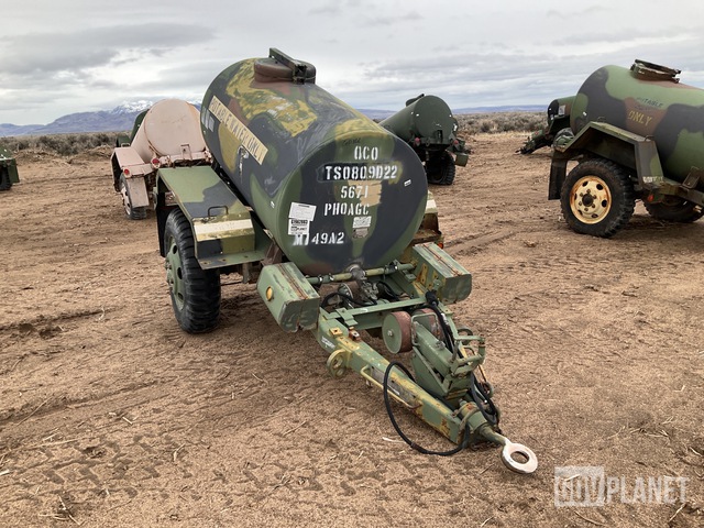 Surplus 1994 Turtle Mountain M149A2 Water Tank Trailer in Doyle ...