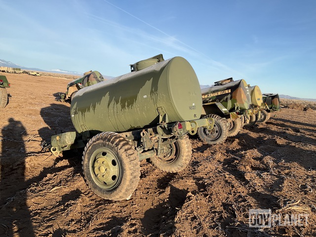 Surplus 1996 Turtle Mountain M149A2 Water Tank Trailer in Doyle ...