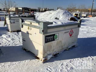 Western Trans Cube 3000 L Skid Mounted Steel Fuel Tank in Fort McMurray ...