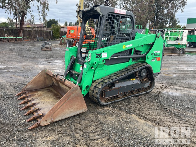 2017 Bobcat T550 Compact Track Loader in FAIRFIELD, California, United ...
