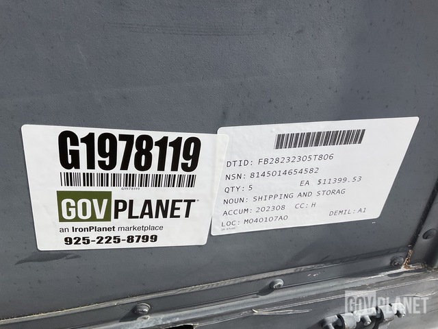 Surplus AAR Mobility Systems ISU 60 Storage Container in Saraland ...