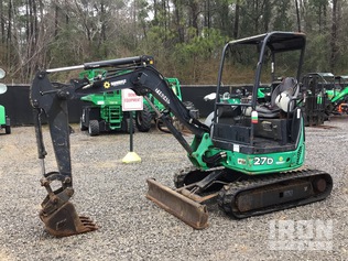 2015 John Deere 27D Mini Excavator in Mandeville, Louisiana, United ...