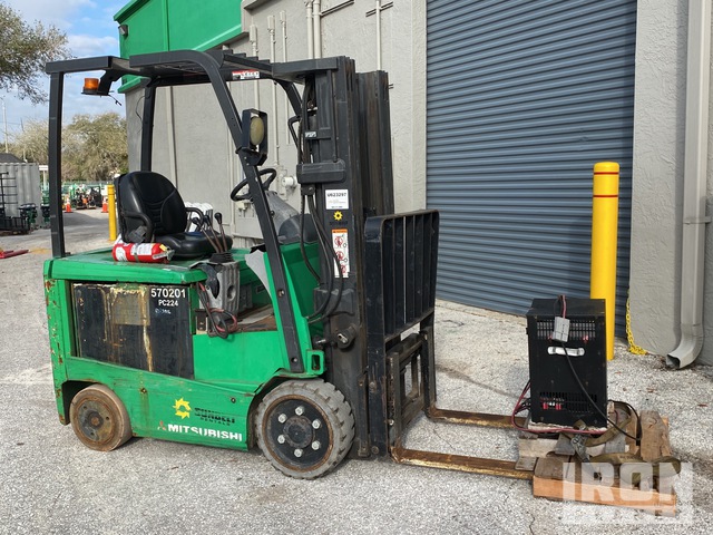 2013 Mitsubishi FBC25N2 4450 lb Electric Forklift in TAMPA, Florida ...