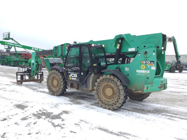 2014 JCB 510-56 Telehandler in Caledonia, Michigan, United States ...
