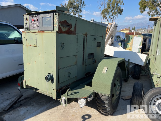 2009 MCII MEP-806B 60 kW Mobile Generator Set in Rosemead, California ...