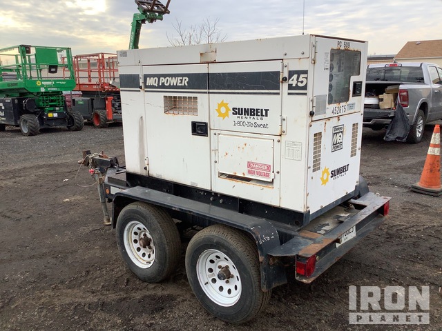 2005 MQ Power DCA45SSIU3 36 kW Mobile Generator Set in HARTFORD ...
