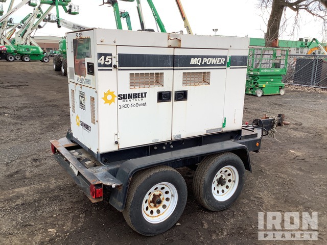 2005 MQ Power DCA45SSIU3 36 kW Mobile Generator Set in HARTFORD ...