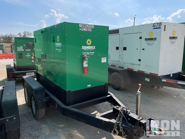 2018 Multiquip DCA45SSIU4FSG 45 kVA Mobile Generator Set in Pasadena ...