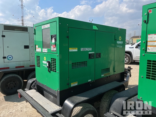 2018 Multiquip DCA45SSIU4FSG 45 kVA Mobile Generator Set in Pasadena ...