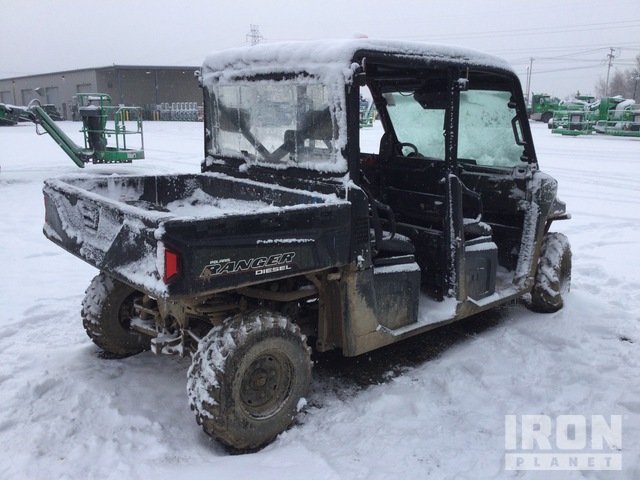 2015 (unverified) Polaris Ranger Crew Diesel 4x4 Utility Vehicle in ...